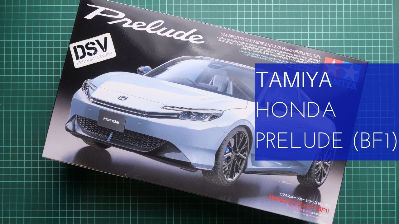 Tamiya 1/24 Honda Prelude (BF1) (373) Review - YouTube