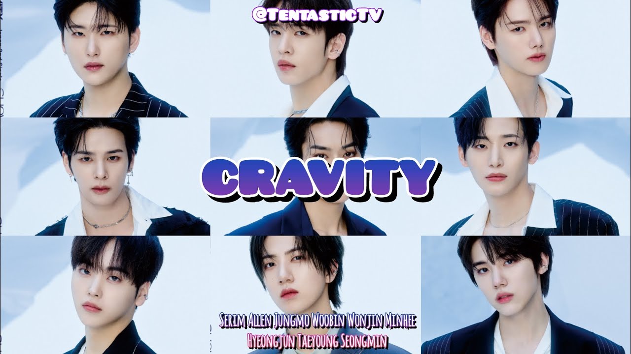 CRAVITY members #kpop #cravity #serim #allen #jungmo #woobin #wonjin # ...