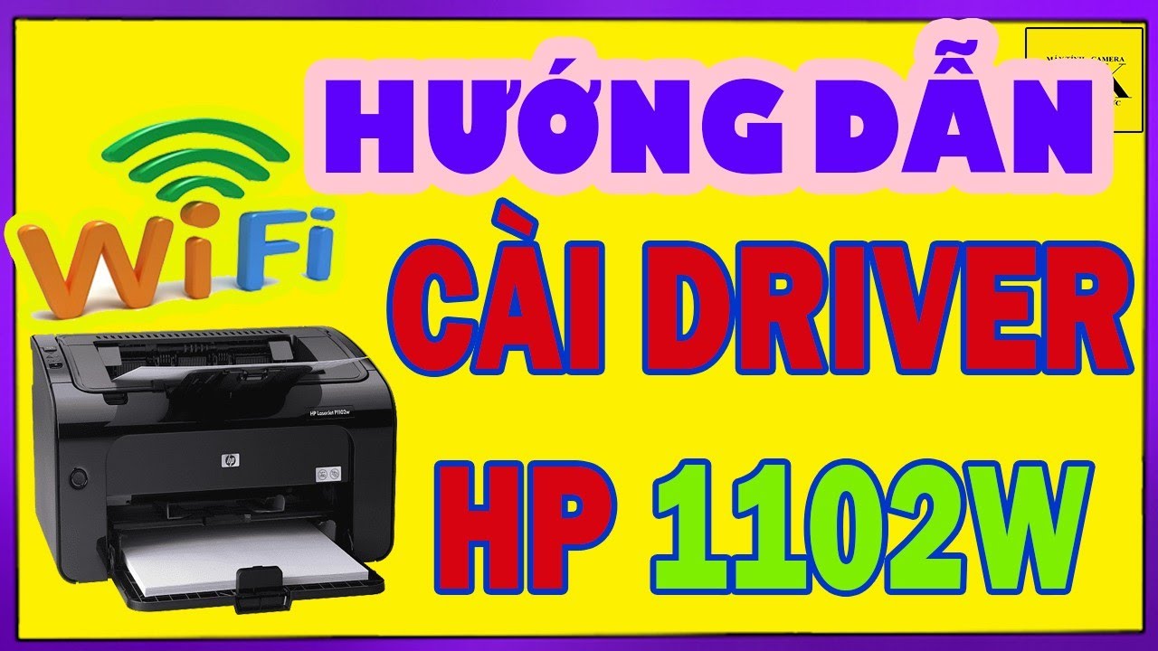 Tải driver máy in Hp LaserJet P1102w Miễn Phí( How to install wifi hp ...