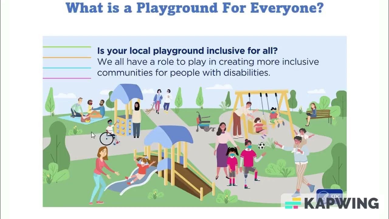 A Playground for Everyone: Inclusive and Accessible Playgrounds - YouTube
