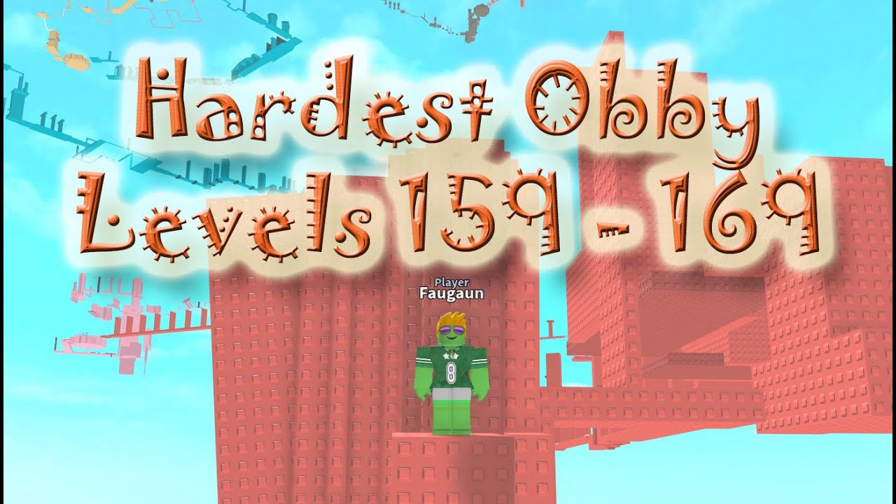 The Hardest Obby on Roblox, Levels 159 to 169 - YouTube
