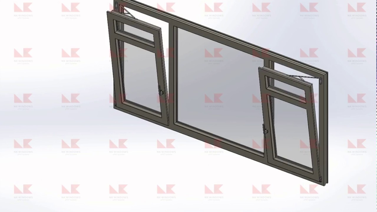 117 Inward T&T Window Bungalow Full Vert Open - YouTube