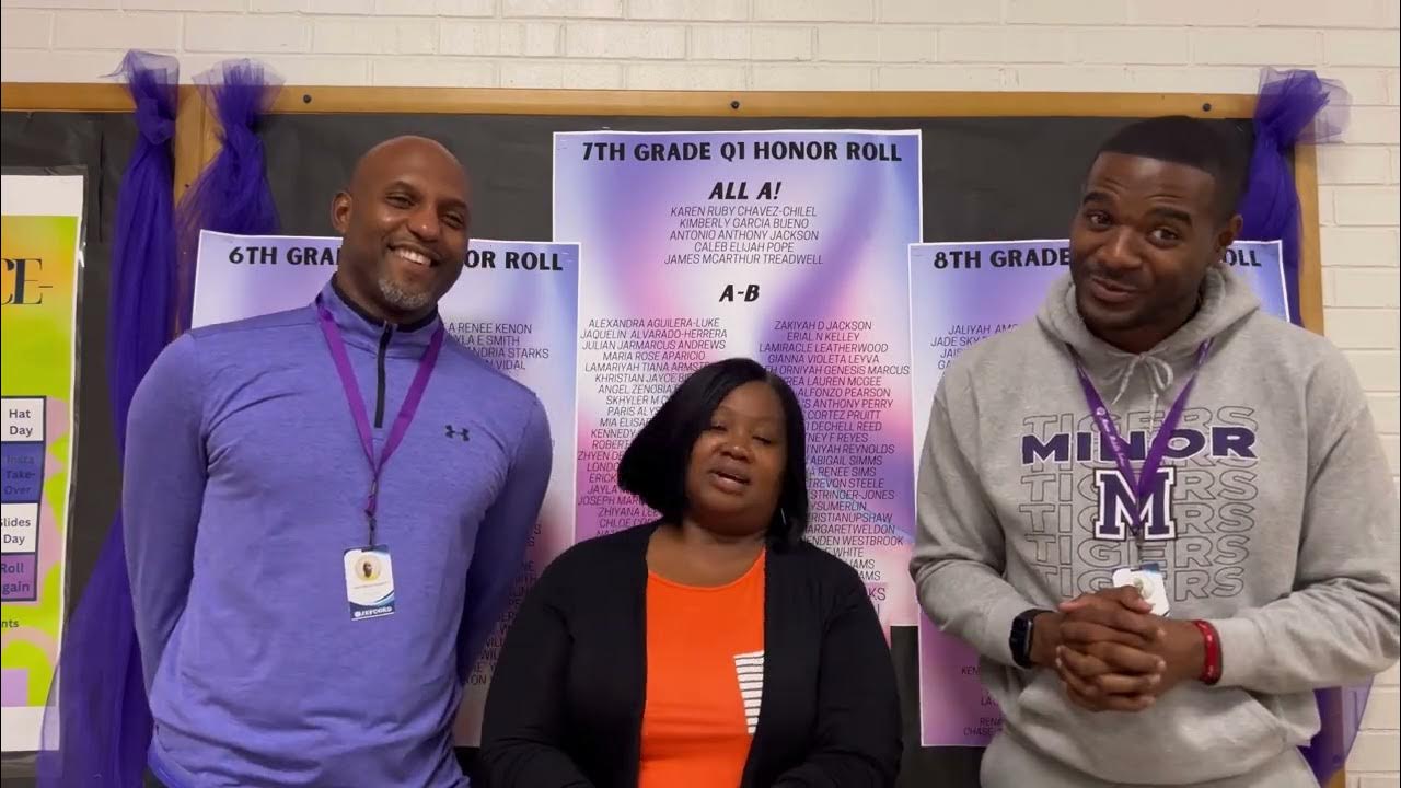 Minor Middle School November Newsletter - YouTube