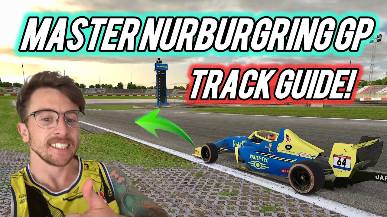 Conquer the Nurburgring GP in Super Formula Lights – Complete iRacing Lap Guide! - YouTube