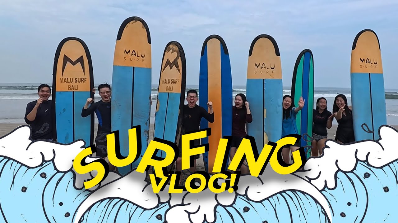 COIN FAMILY BISA SURFING?! | BALI VLOG PT.03 - YouTube