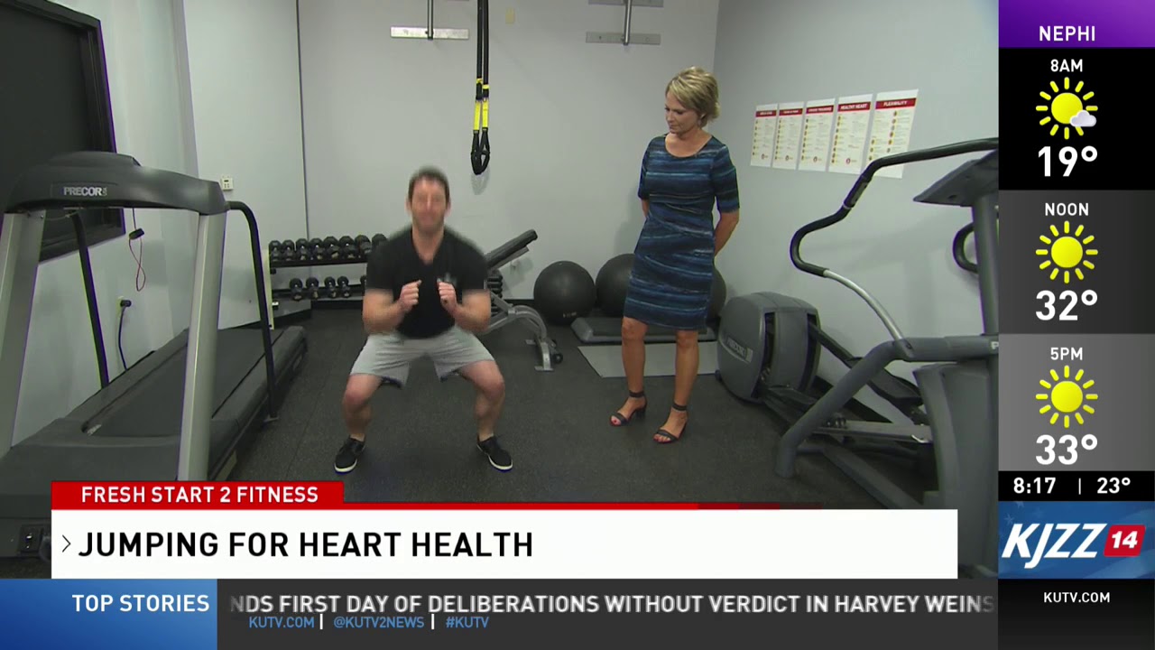 Fresh Start 2 Fitness Jumping for heart health - YouTube