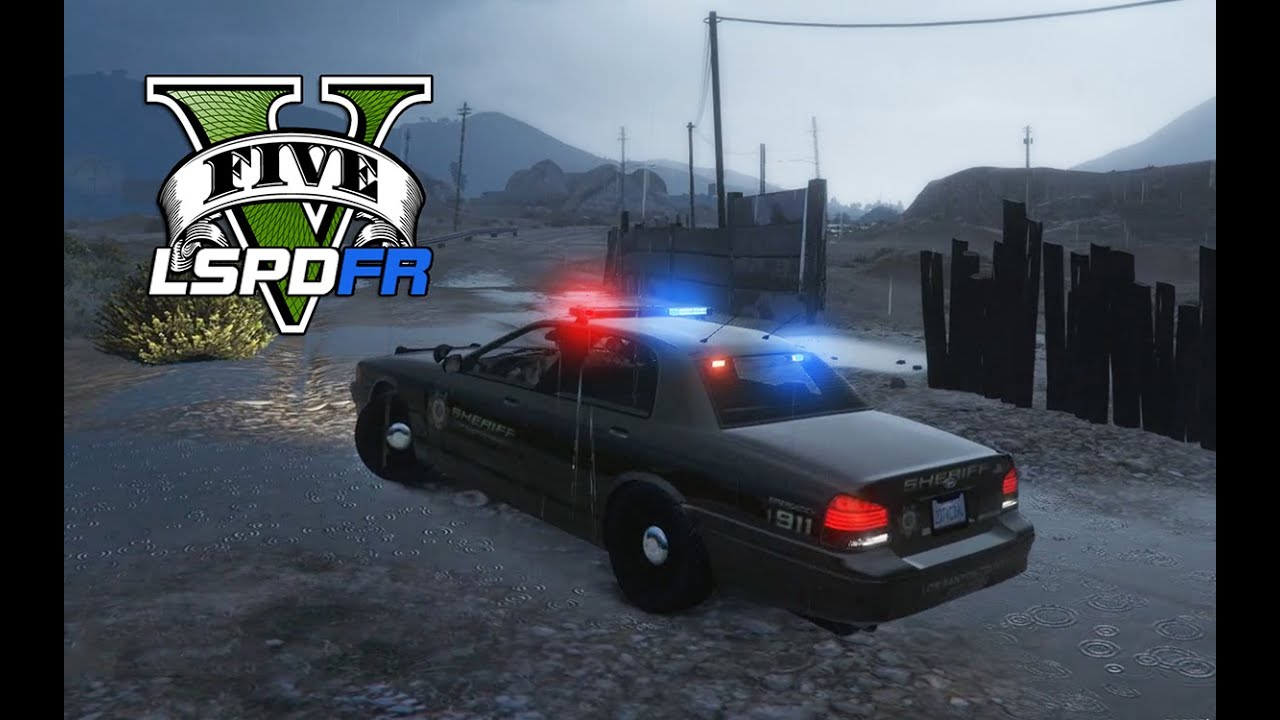 GTA 5 - LSPDFR Ep23 - Rain & Thunder + an RV Meth Lab!! - YouTube