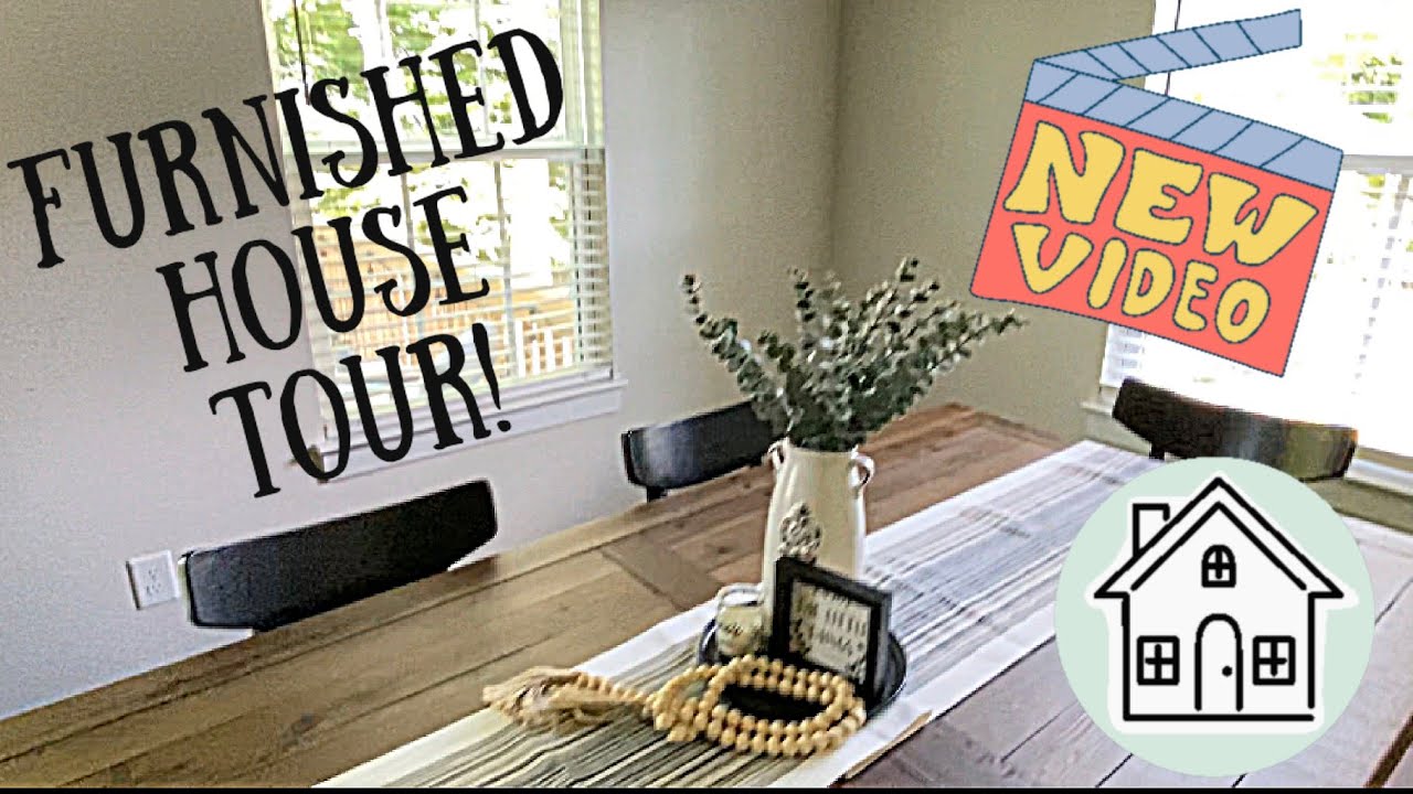 FURNISHED HOUSE TOUR 2021 | RYAN HOMES COLUMBIA MODEL | FULL HOUSE ...