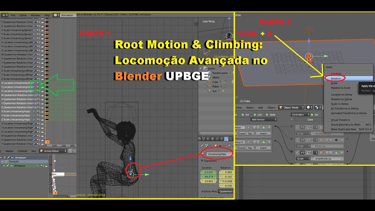 Tutorial: Advanced Locomotion - Controlando Movimentos e Animações no ...