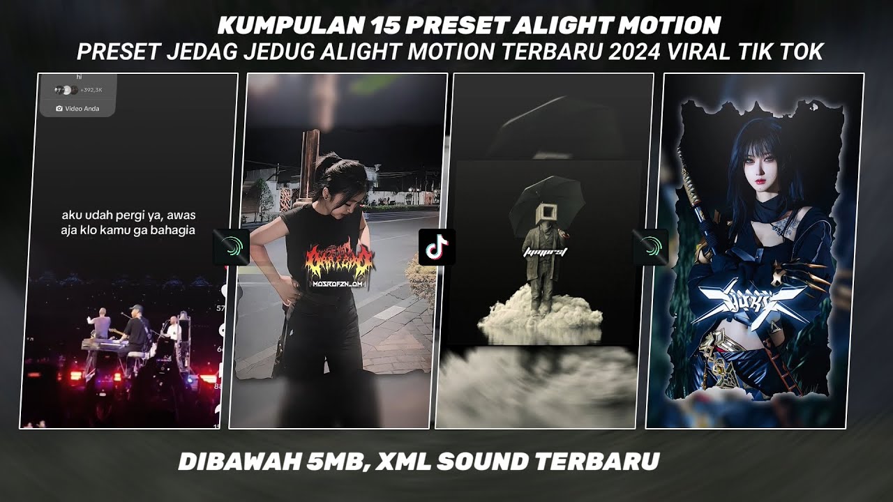 KUMPULAN 15 PRESET ALIGHT MOTION JJ KANE TERBARU DIBAWAH 5MB VIRAL TIKTOK 2024 - YouTube