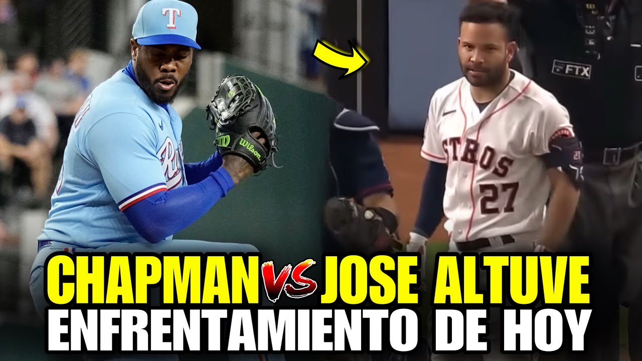 ASÍ TERMINÓ EL ENFRENTAMIENTO DE HOY ENTRE AROLDIS CHAPMAN Y JOSE ...