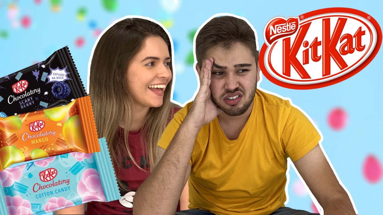 EXPERIMENTANDO sabores diferentes de KIT KAT da loja CHOCOLATORY ...