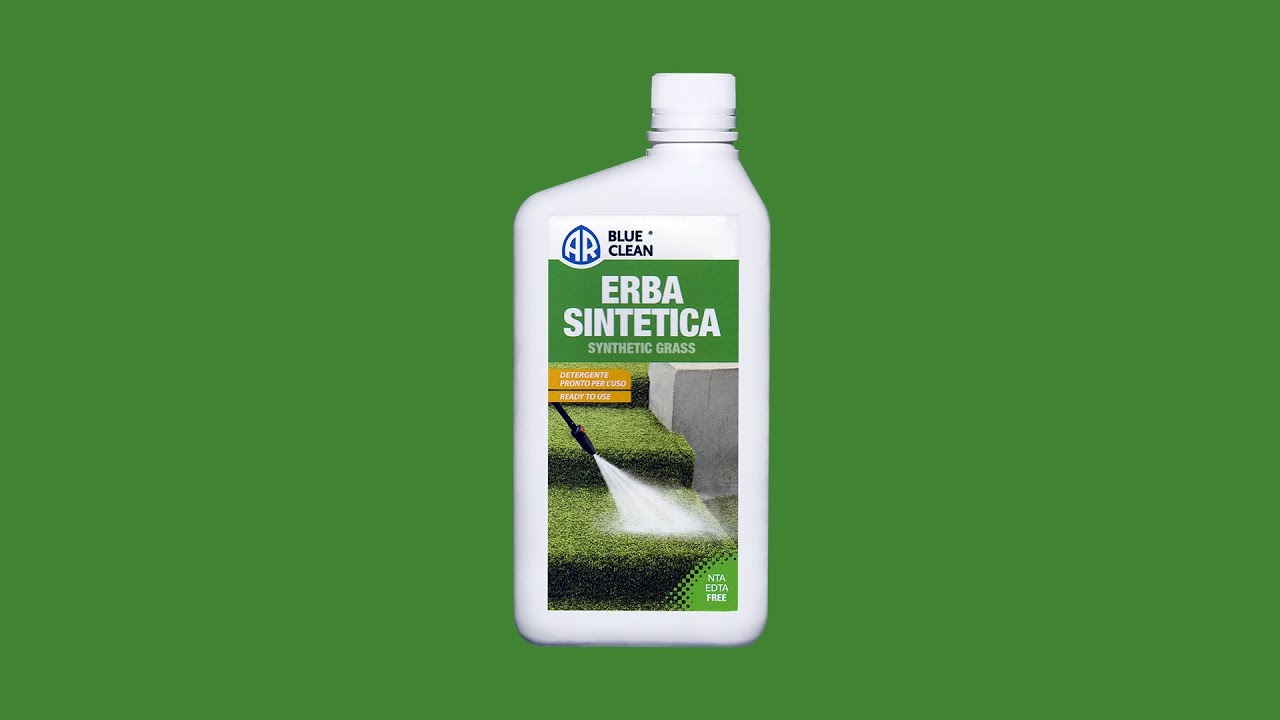 Detergente per erba sintetica per idropulitrice / Grass detergent - YouTube
