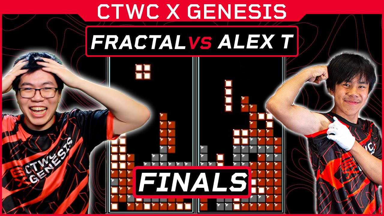 HOW ARE THEY THAT CLOSE!!! | Fractal vs Alex T | CTWC X GENESIS Tetris ...
