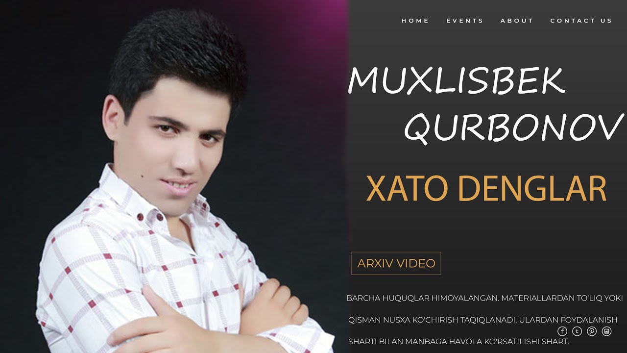 MUXLISBEK QURBONOV XATO DENGLAR - YouTube