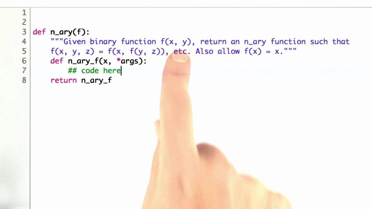 N Ary Function - Design of Computer Programs - YouTube