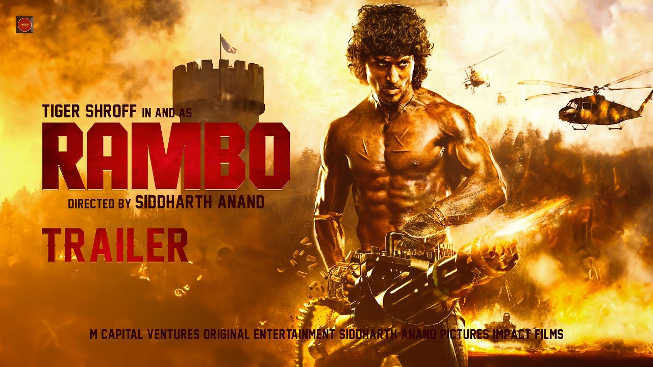 Rambo - Official Trailer | Tiger Shroff | Janhvi Kapoor | Rohit Dhawan ...