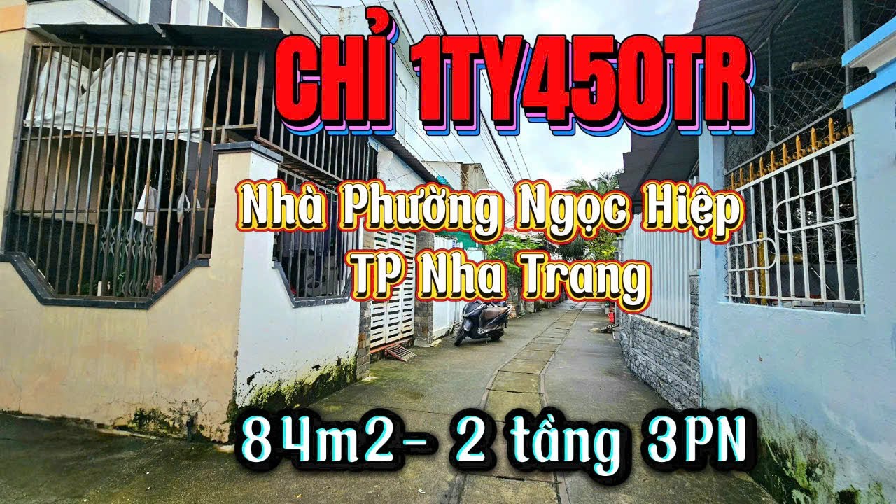 Sốc! 1tỷ450tr nhà 85m2 phường Ngọc Hiệp thành phố Nha Trang - YouTube