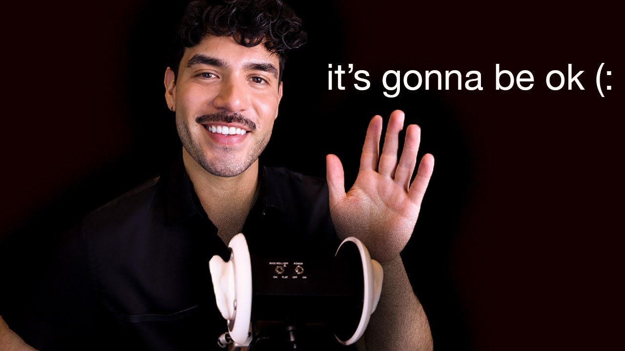 ASMR when you're feeling overwhelmed (male whisper) - YouTube