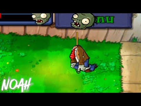 Killing Zombie With Rake #Pvz - YouTube