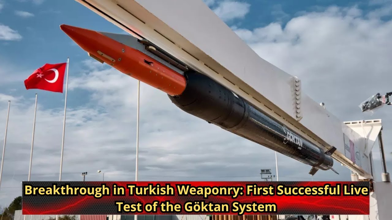 Breakthrough in Turkish Weaponry First Successful Live Test of the ...