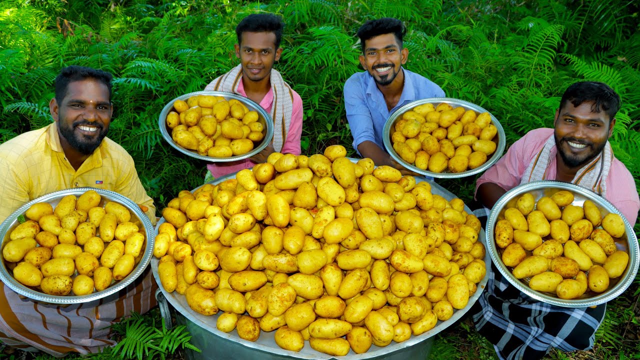80KG POTATO CHIPS | Sun Dried Potato Chips | Crispy Potato Chips Recipe ...