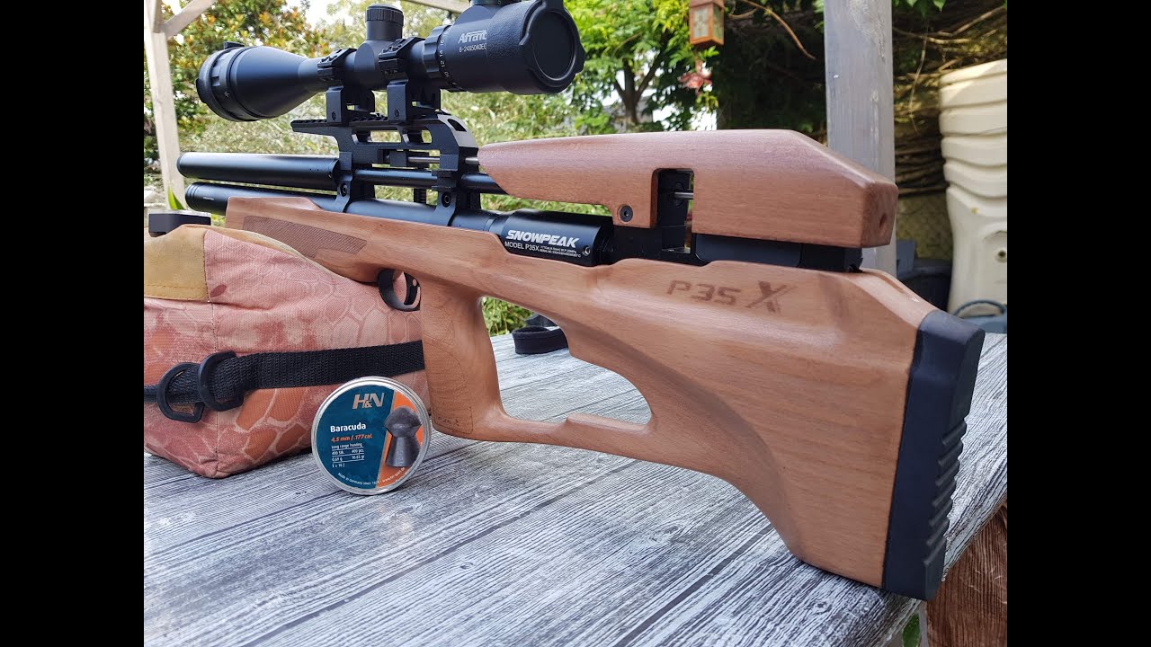Snowpeak P35X - H&N Baracuda - YouTube