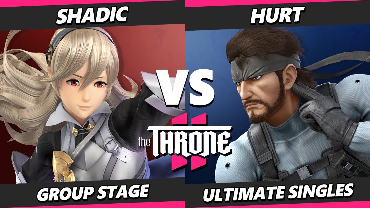 The Throne 2 - SHADIC (Corrin) Vs. Hurt (Snake) Smash Ultimate - SSBU ...