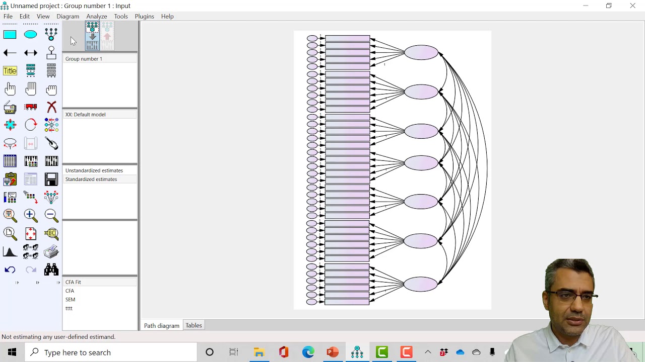 SEM with AMOS: From Zero to Hero (17: Draw the CFA model in AMOS) - YouTube