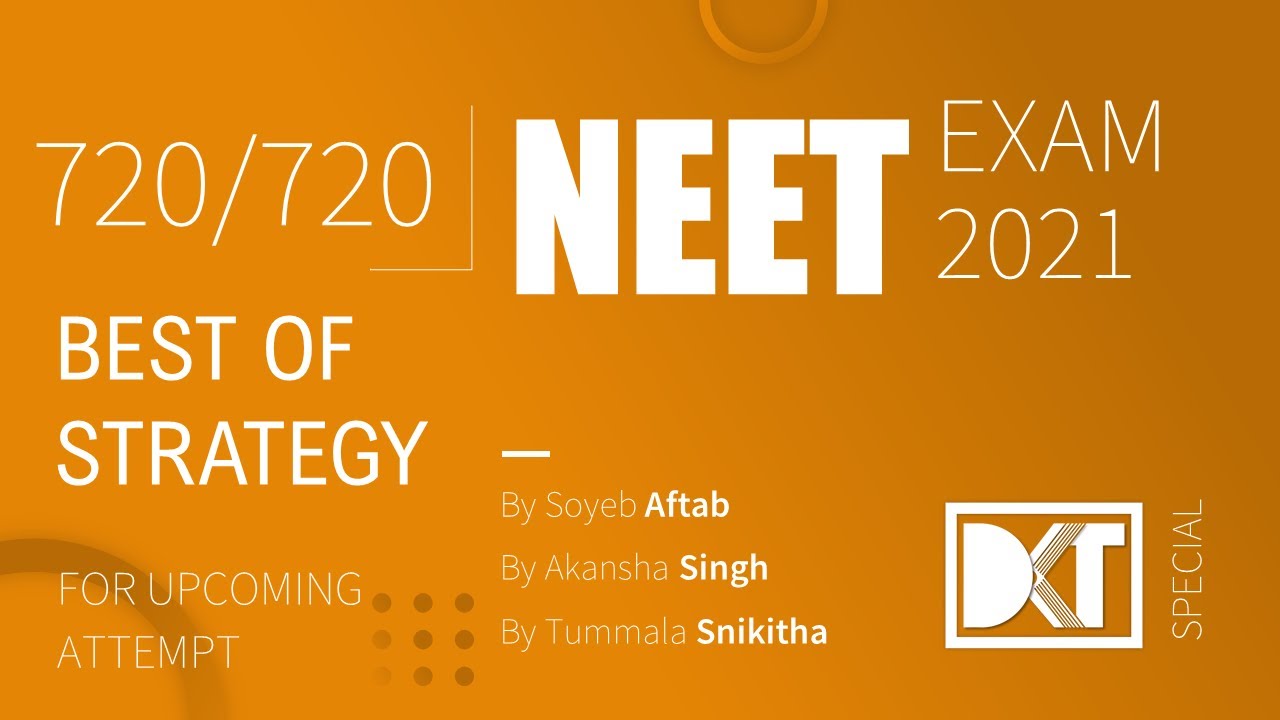 720/720 | Best Of NEET(UG) 2020 Toppers Strategy - YouTube