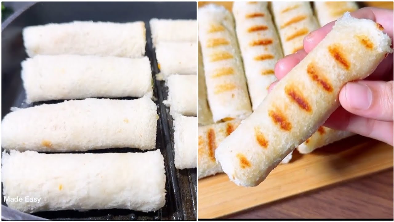 Bread Rolls | Evening Snacks Recipe | Finger Food | Ramzan Bread Recipe ...