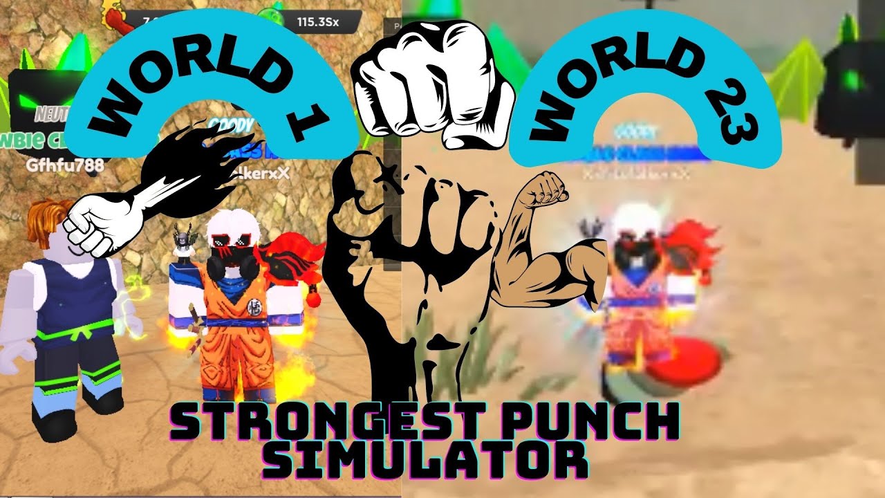 STRONGEST PUNCH SIMULATOR WORLD 23 - YouTube