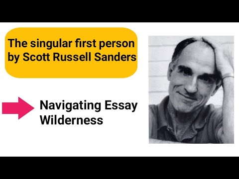 The singular first person by Scott Russell Sanders - YouTube