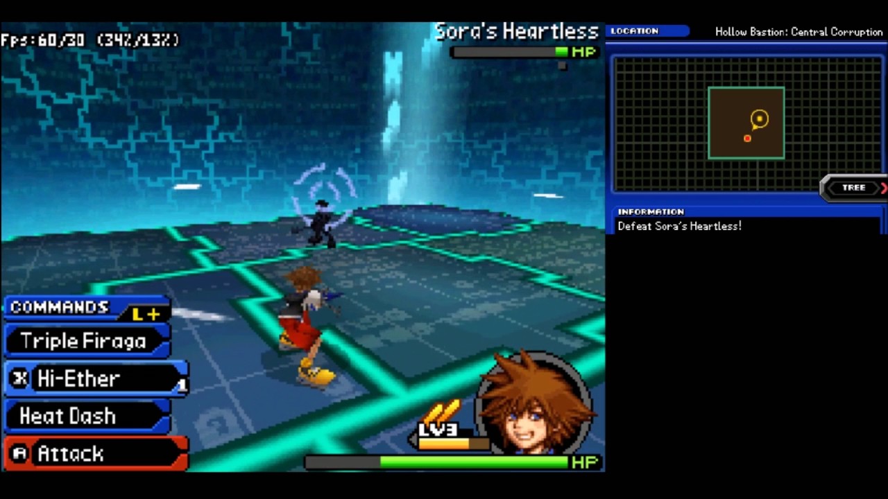 KH Re:Coded Sora's Heartless Speedrun - YouTube