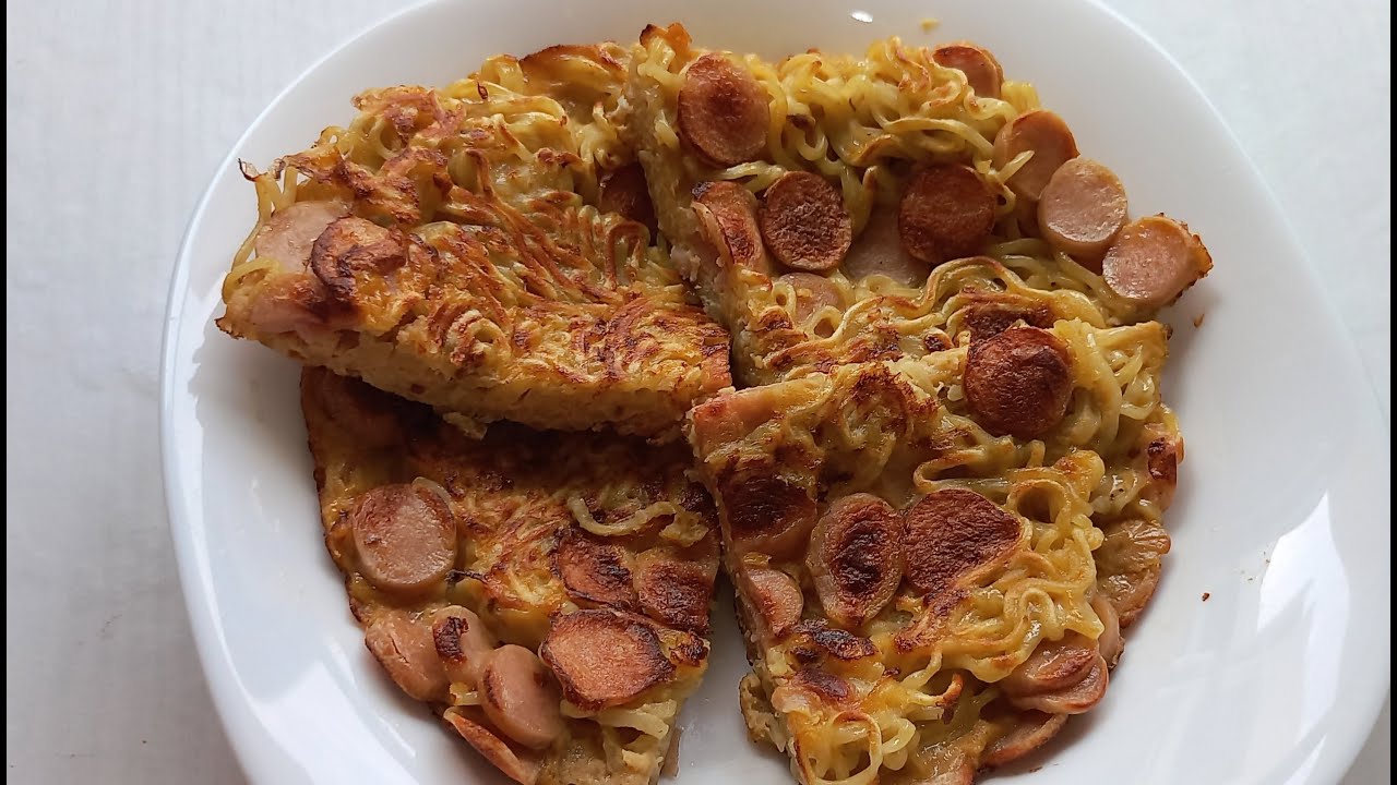 PIZZA INDOMIE GORENG !! CARA MUDAH DAN PRAKTIS SAAT DARURAT TIDAK ADA ...