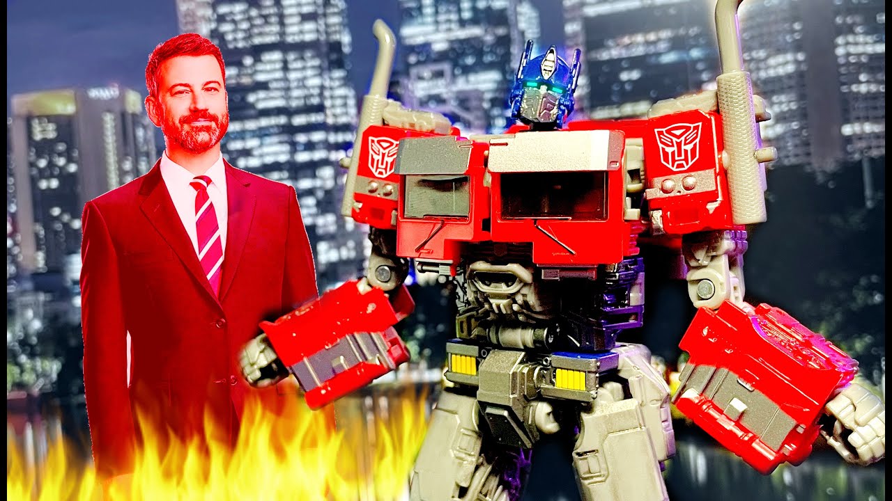 Optimus & Megatron ROAST🔥Jimmy Kimmel🔥 - YouTube