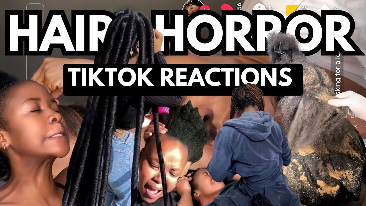 ARE WE OKAY?! : Reacting to Hair TikToks | South African YouTuber ...