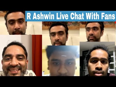 R Ashwin LIVE Insta Chat with Fans, R Ashwin Live, R Ashwin Live ...