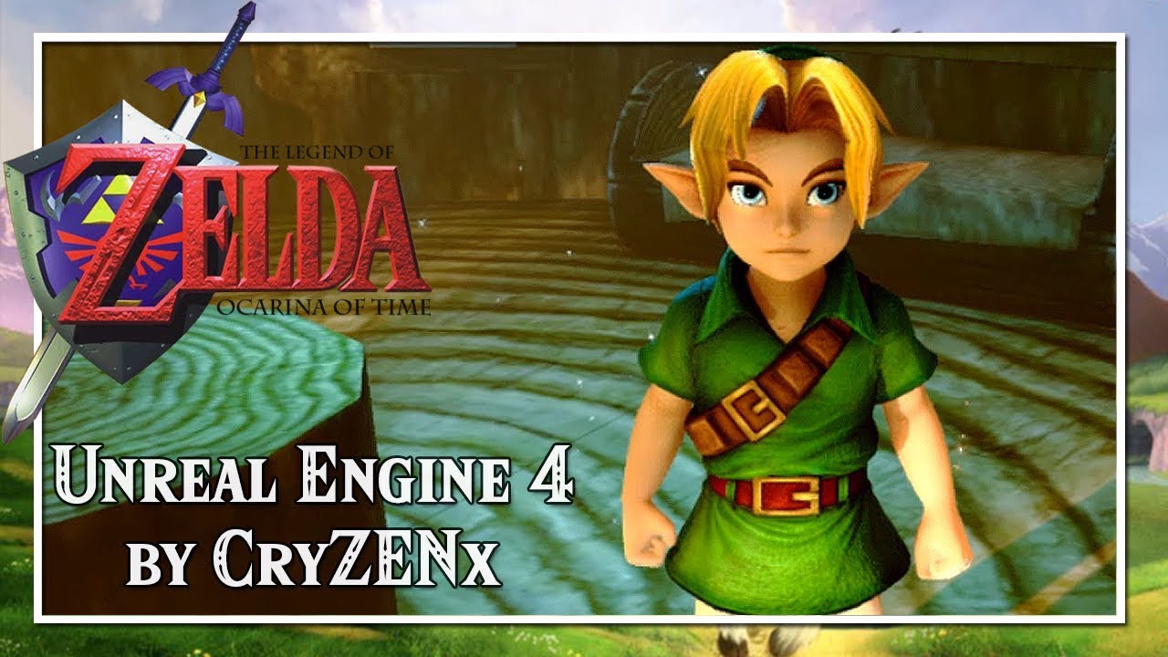The Legend of Zelda: Ocarina of Time ⏳ HD Demo in der Unreal Engine 4 ...