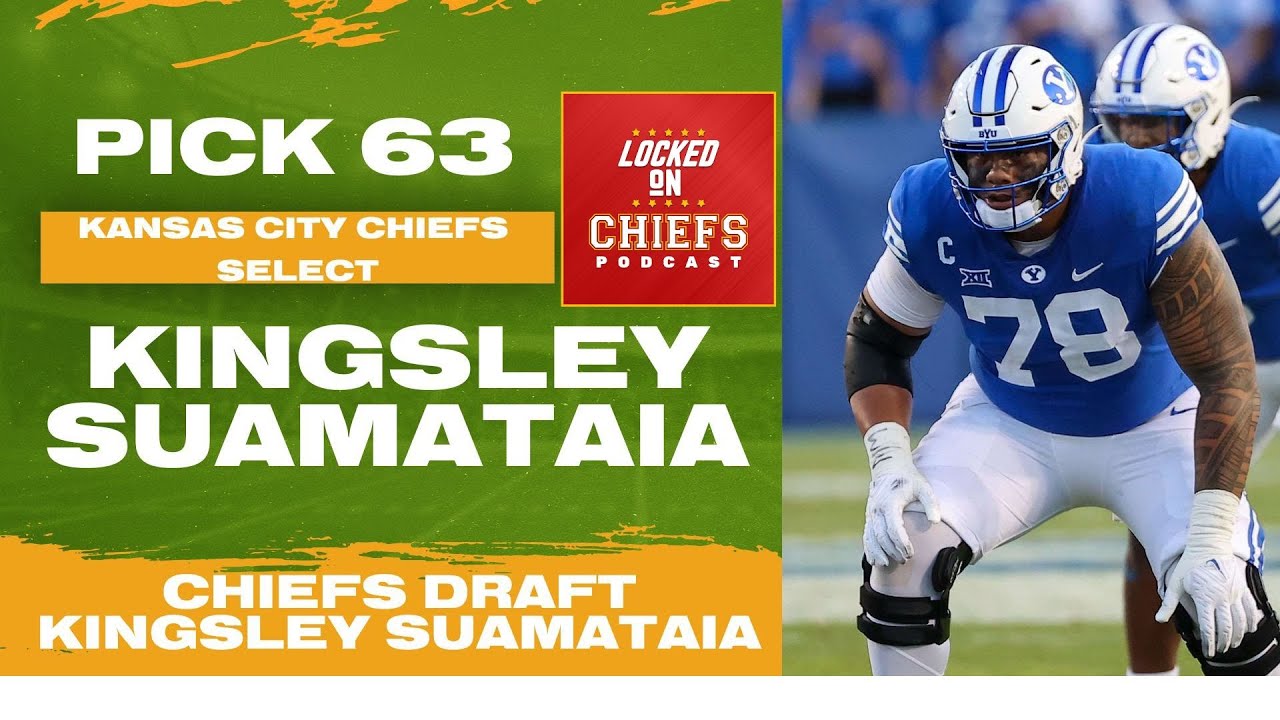 Kansas City Chiefs Pick Kingsley Suamataia | 2024 NFL Draft Coverage ...