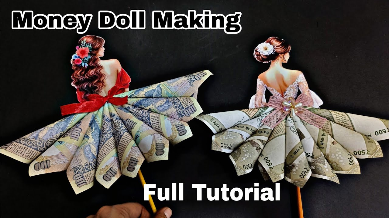 Money Doll Packing Idea || Viral Money Doll Tutorial|| Money Doll ...
