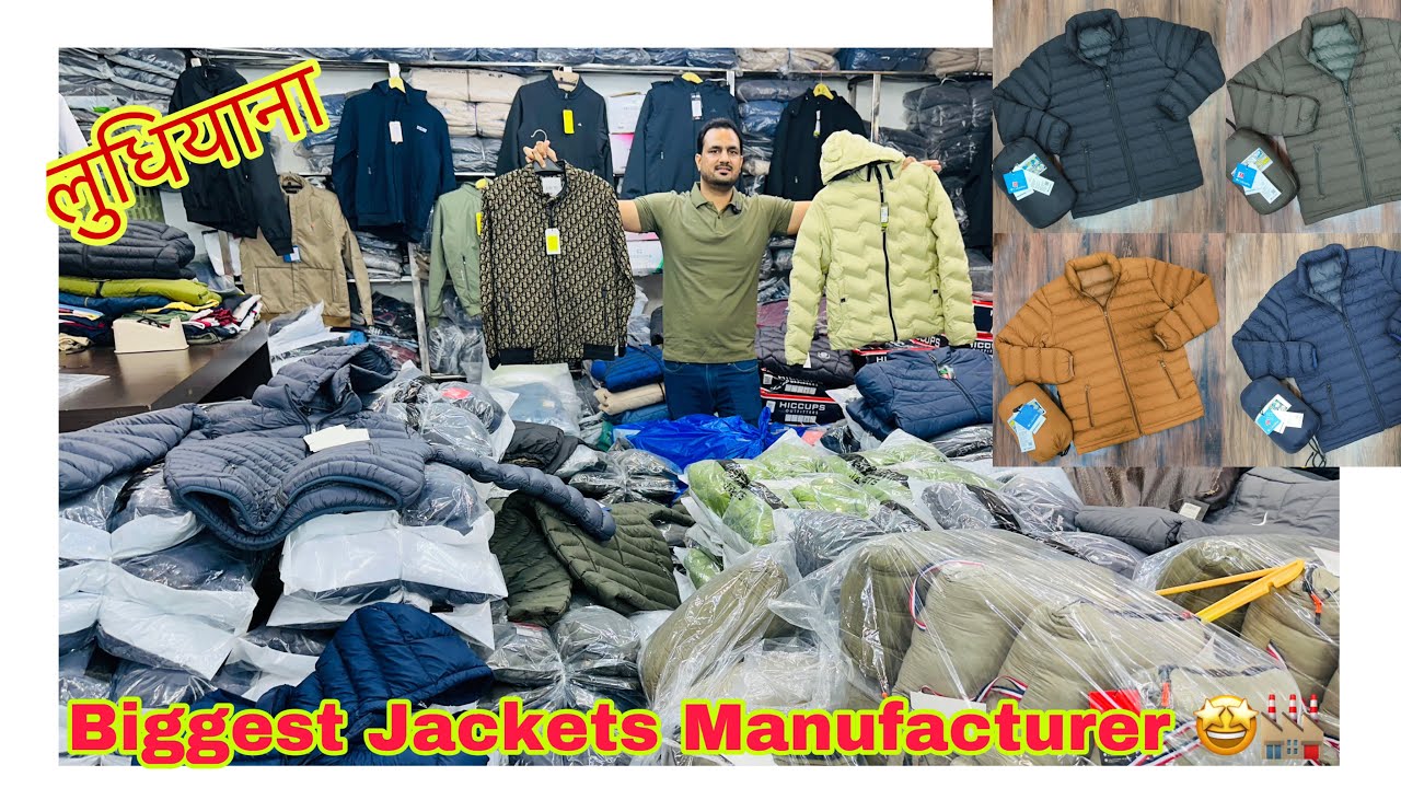 🤩Wholesale Biggest Jackets Manufacturer Ludhiana Hari Om Exports Direct ...