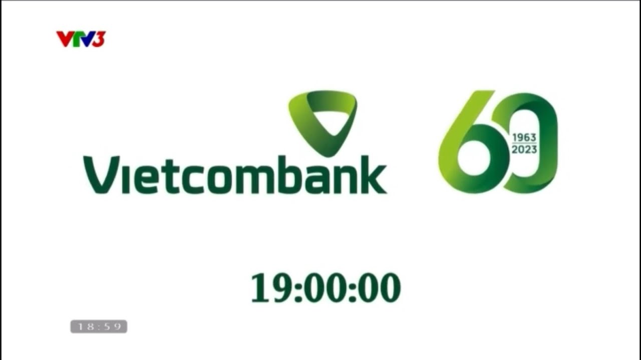 VTV3 time signal 19h - Vietcombank (2023) - YouTube