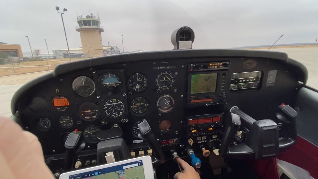 Running up the O-470 in my new Cessna 182 Skylane today, checking out ...