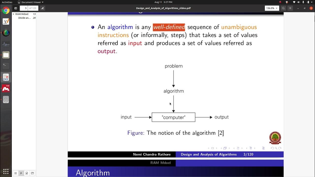 DAA Lecture 1: Introduction to Algorithms Part-1 - YouTube