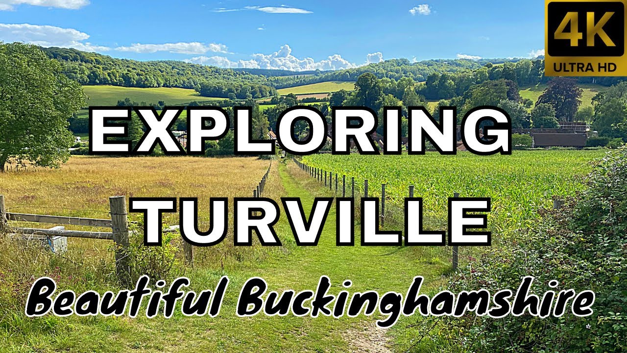 Walking through Turville & the Chilterns, Buckinghamshire | 4K ...