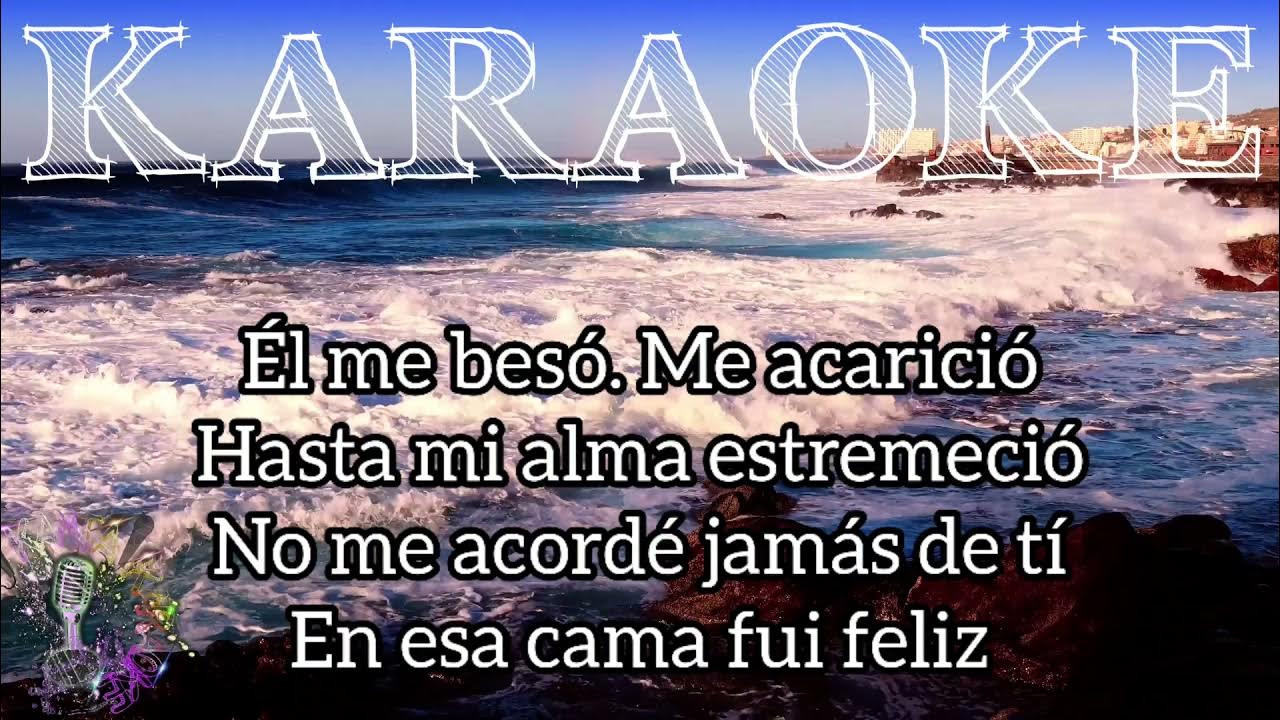 KARINA - CON LA MISMA MONEDA - (KARAOKE) - YouTube