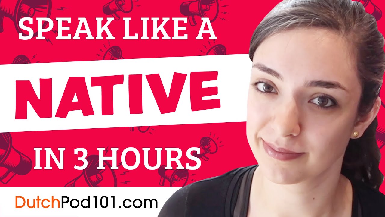 Dutch Skills for the Real-World: Spoken Dutch Practice in 1 Hour - YouTube