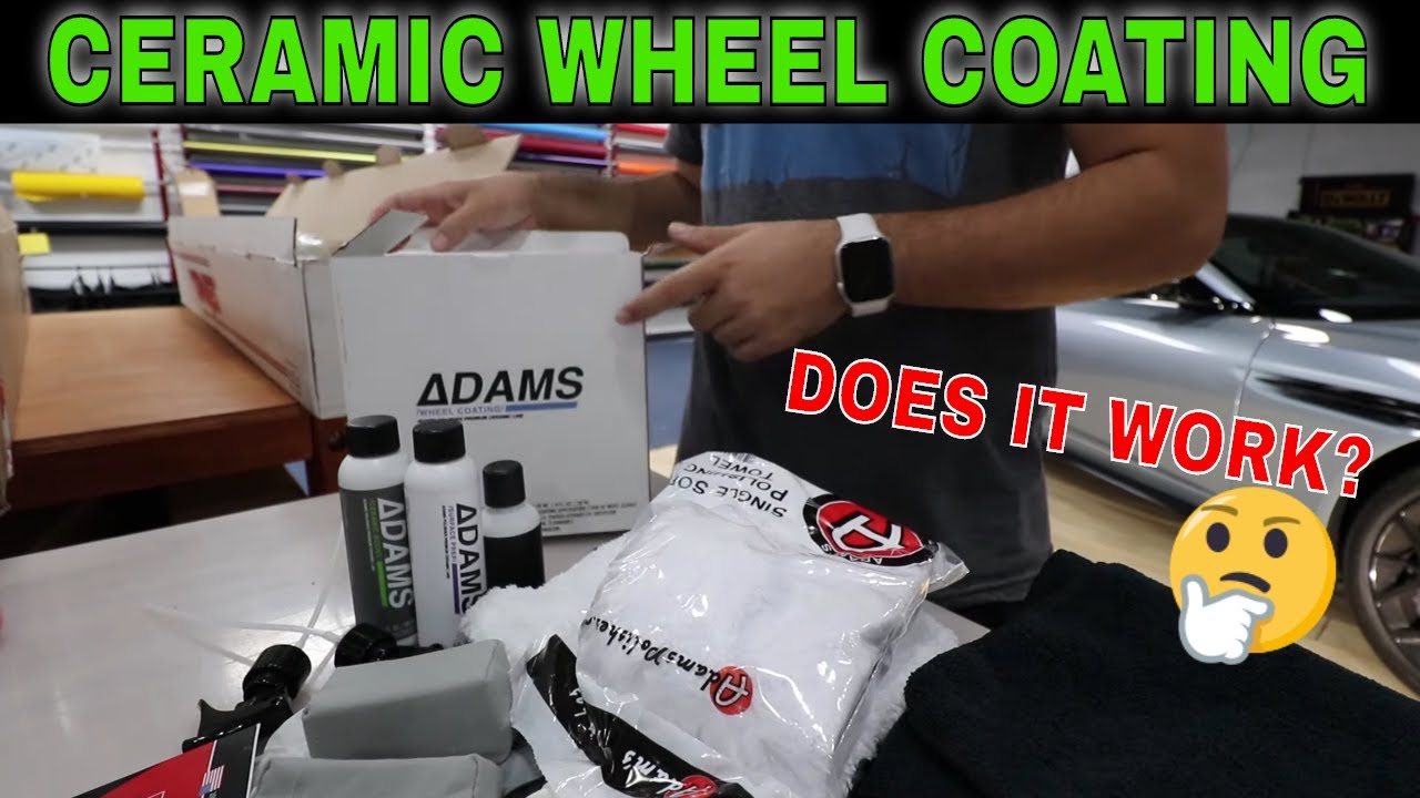 How To Ceramic Coat Your Wheels // Quick and Easy - YouTube