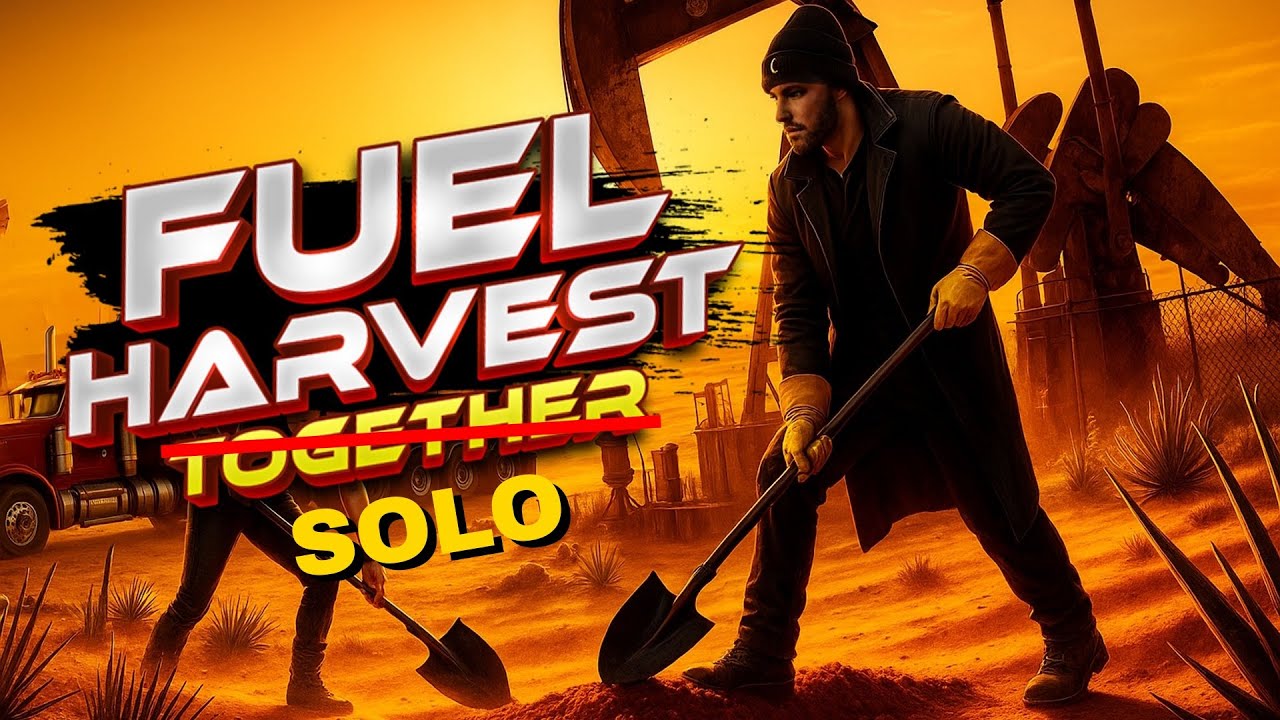 Fuel Harvest Together im Solo-Run getestet! 🏗️ PC Gameplay / No ...